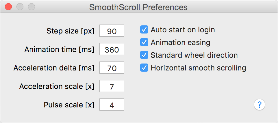 How to enable Smooth Scrolling on a Mac (Free) : Joshua Lowcock